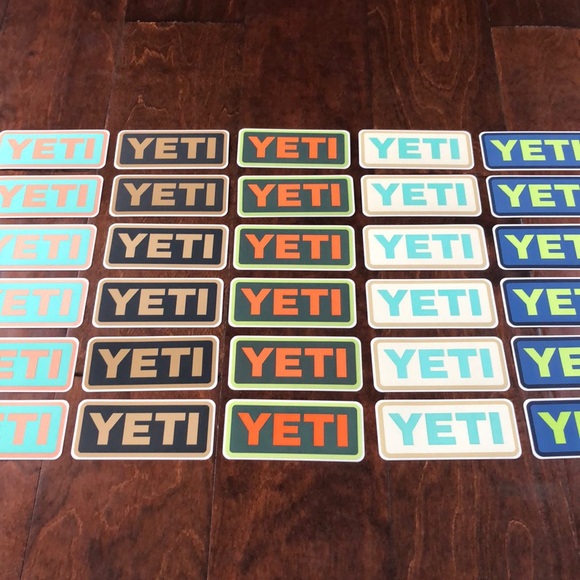 Yeti | Accents | Yeti Stickers | Poshmark